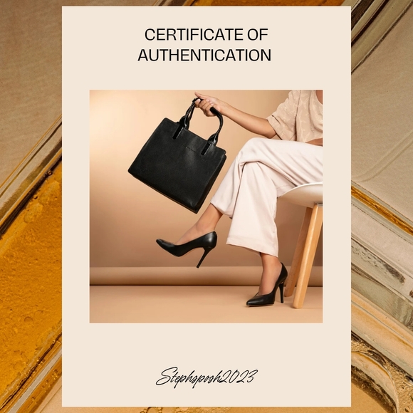 Bags | Certificate Of Authentication | Poshmark